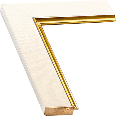 2" White Gold Fillet Linen Liner