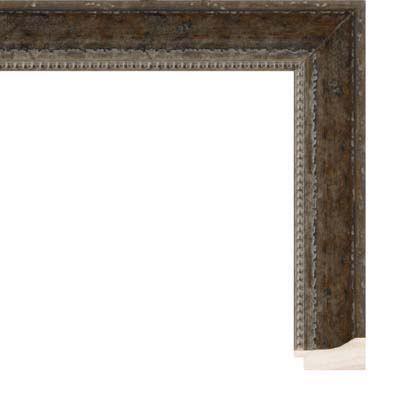 Rustic Dark Wood Picture Frame