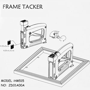 Frame Tacker Point Driver